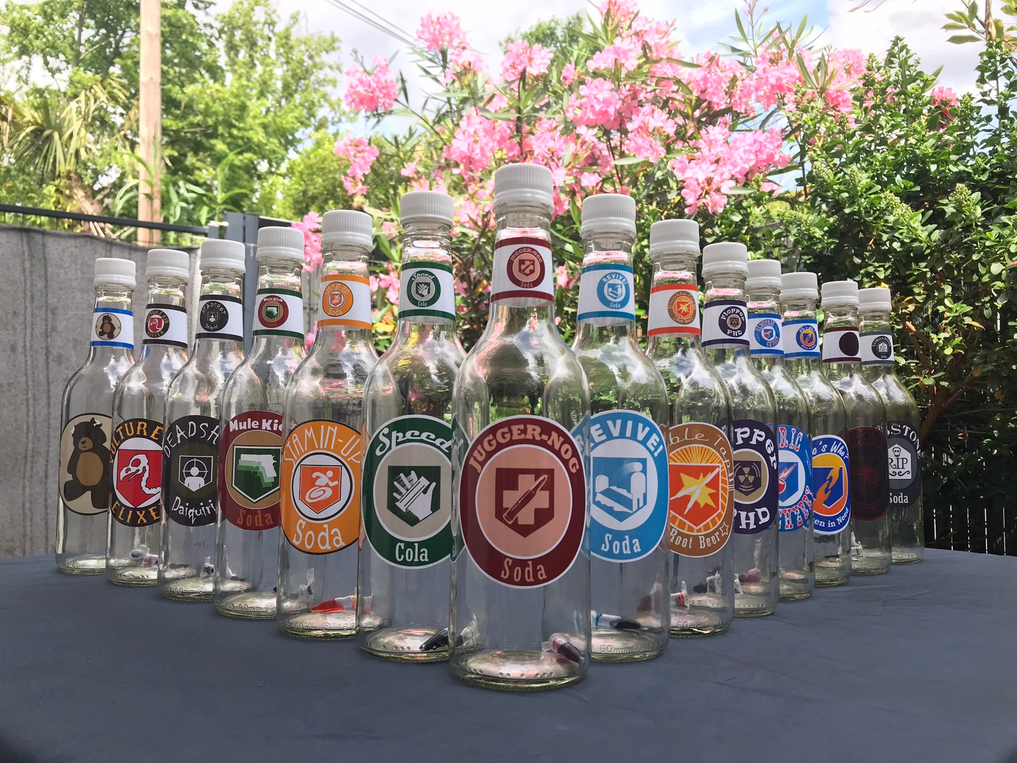 Call of Duty Zombie Perks Bottles Perks Sodas Cod Zombies - Etsy