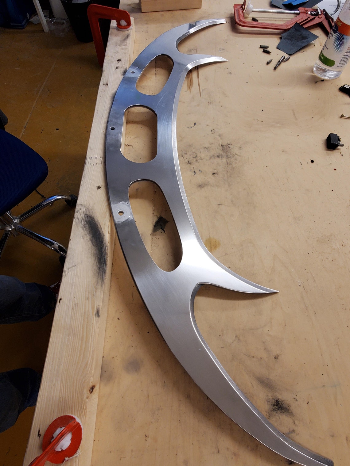 Star Trek Klingon Bat'leth Custom made Batleth in metal | Etsy