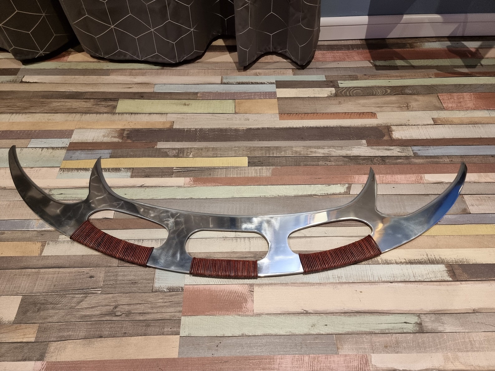 Star Trek Klingon Bat'leth - Steel, True Size Metal Batleth - Etsy