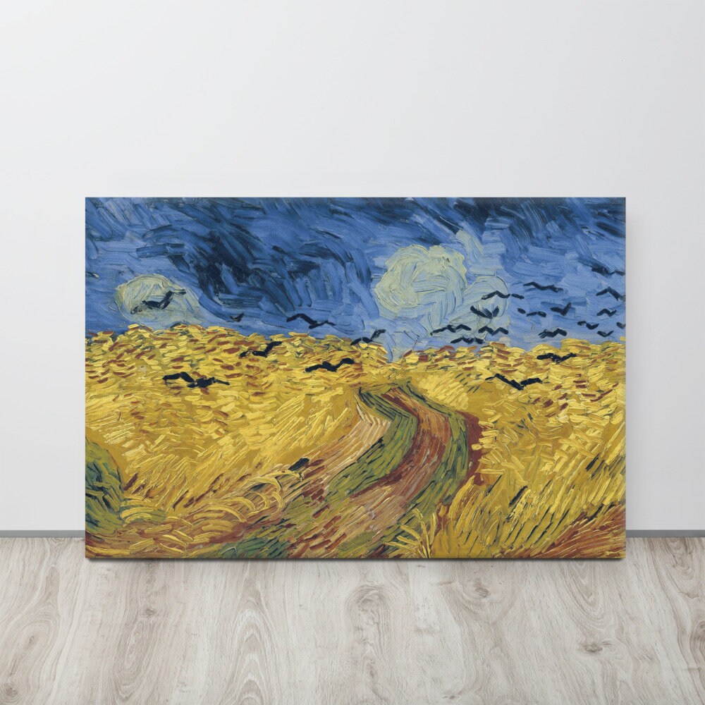 Vincent Van Gogh - Wheatfield With Crows (1890) - Fine Art Print - Etsy