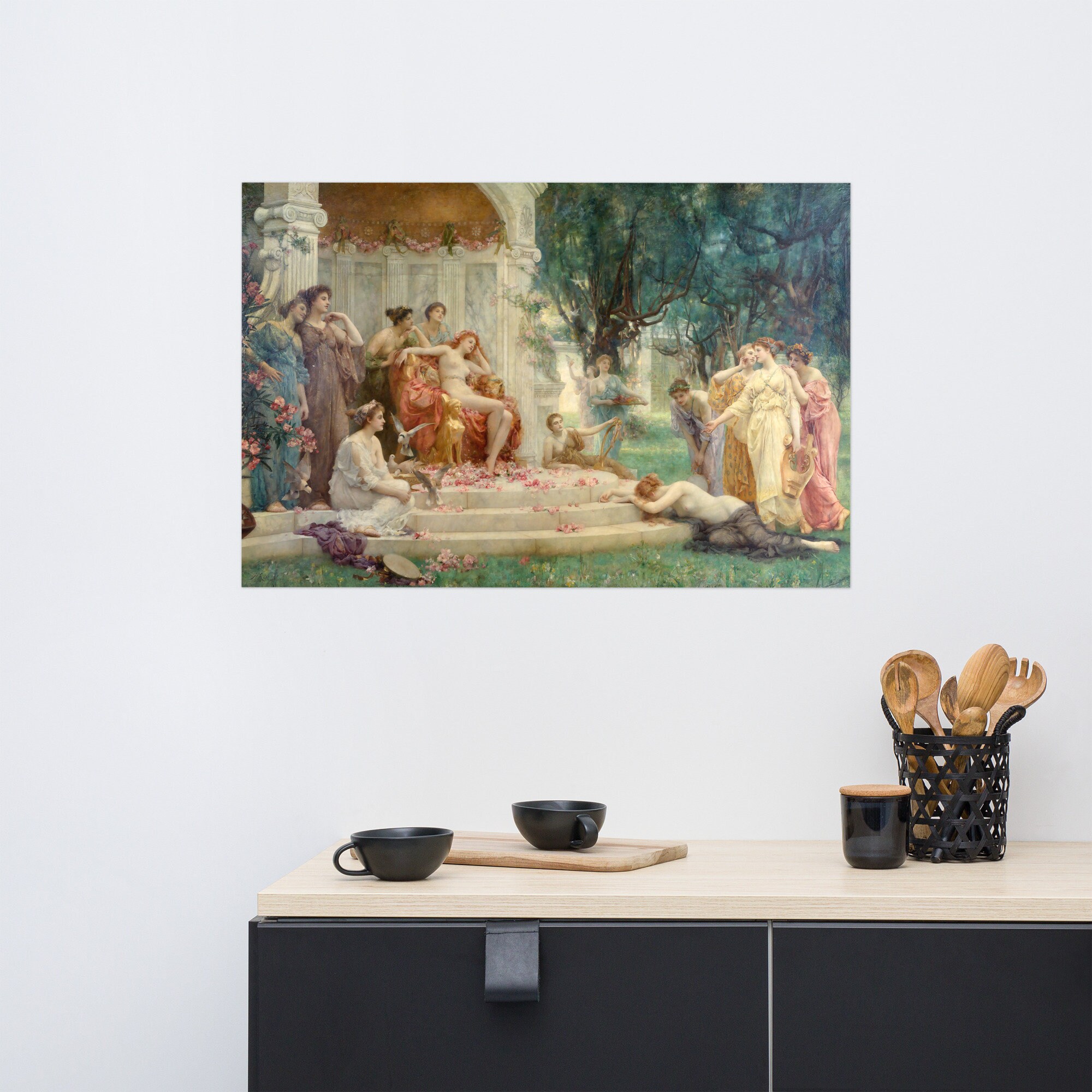 Henrietta Rae - Psyche Before the Throne of Venus (1894) - Fine Art ...