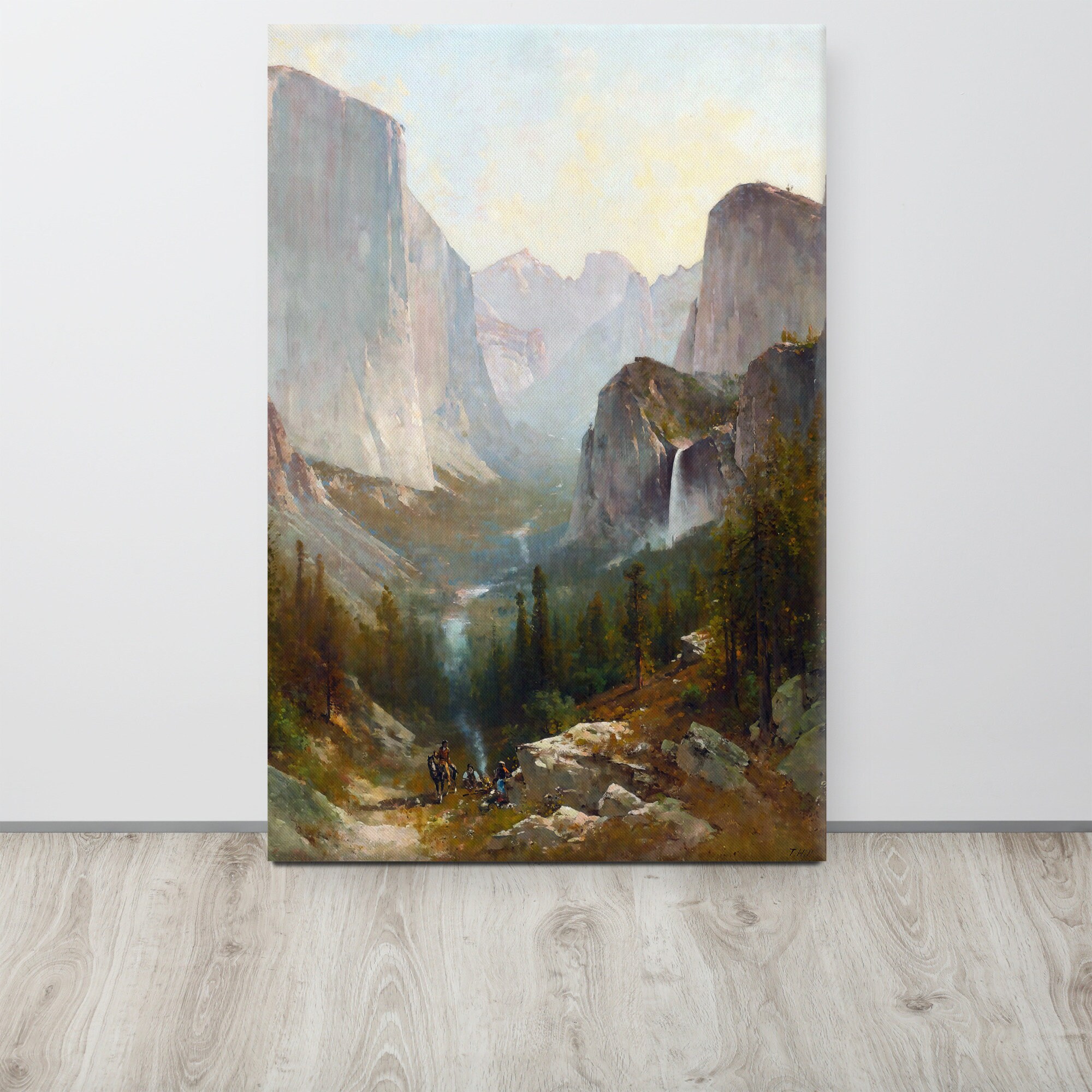 Thomas Hill - Yosemite Valley (1889) - Fine Art Print - Etsy