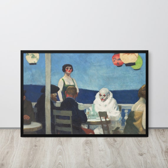 Edward Hopper Soir Bleu Fine Art Print - Etsy