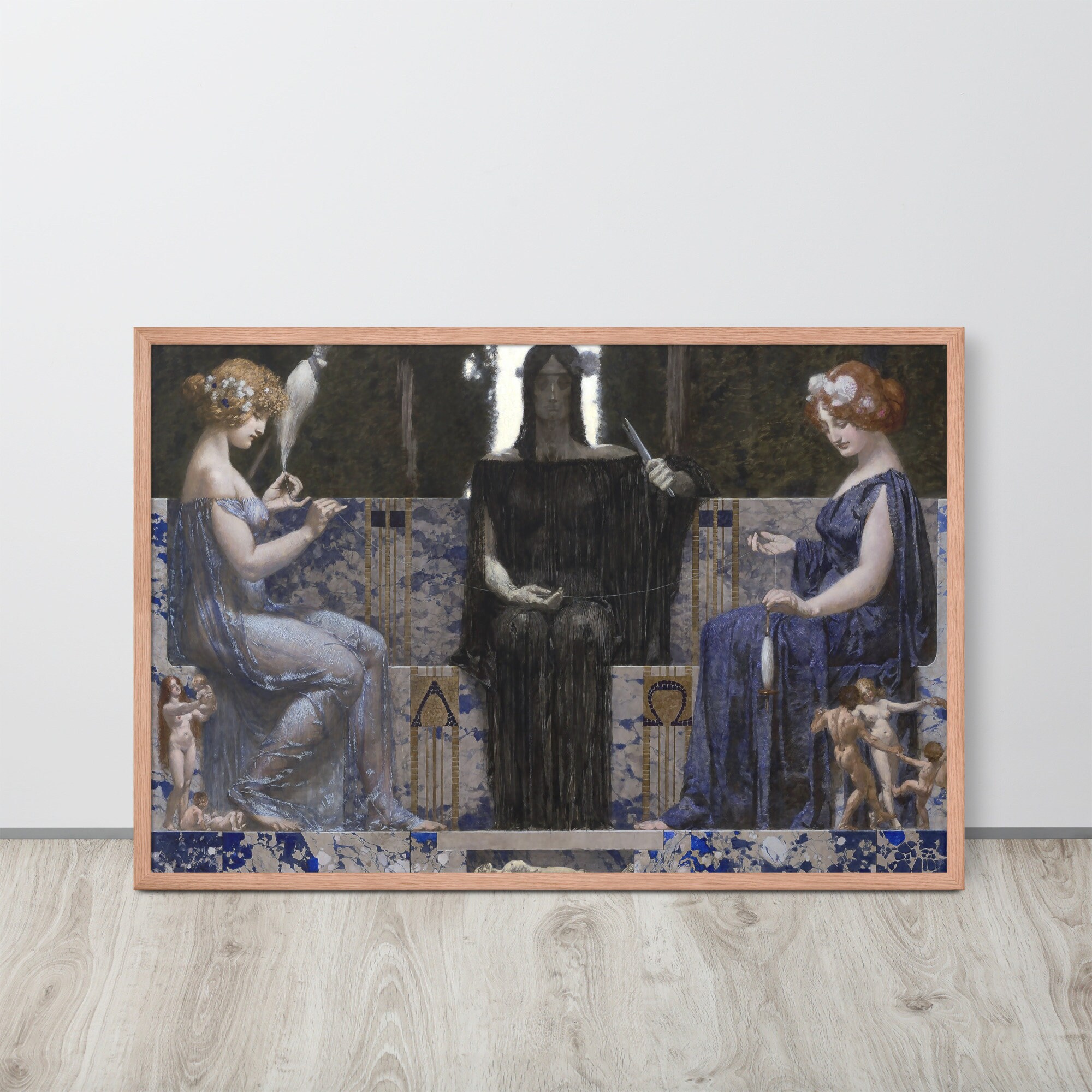Alexander Rothaug - the Three Fates (1910) - Fine Art Print - Etsy