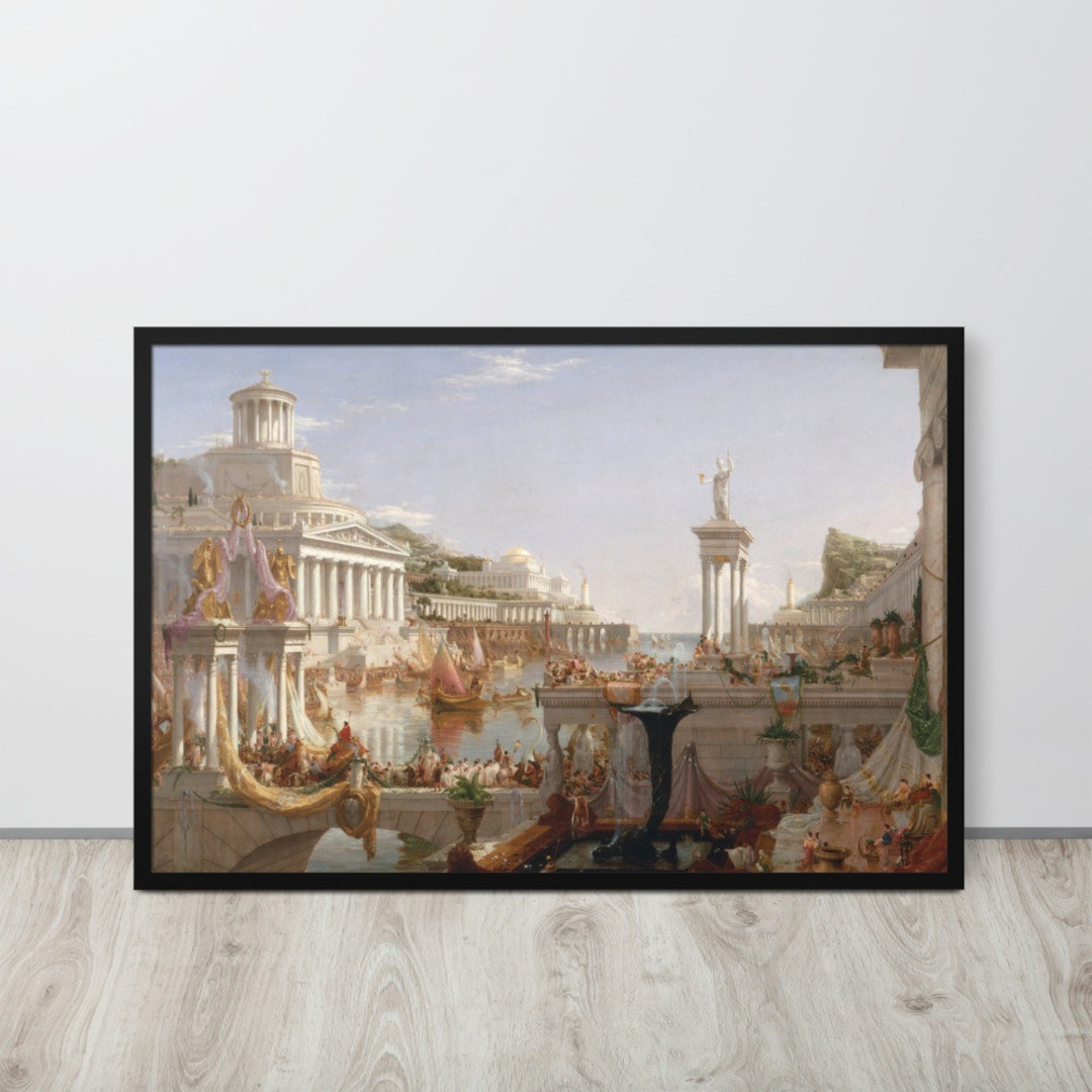 Thomas Cole - the Course of Empire : the Consummation of Empire (1836 ...