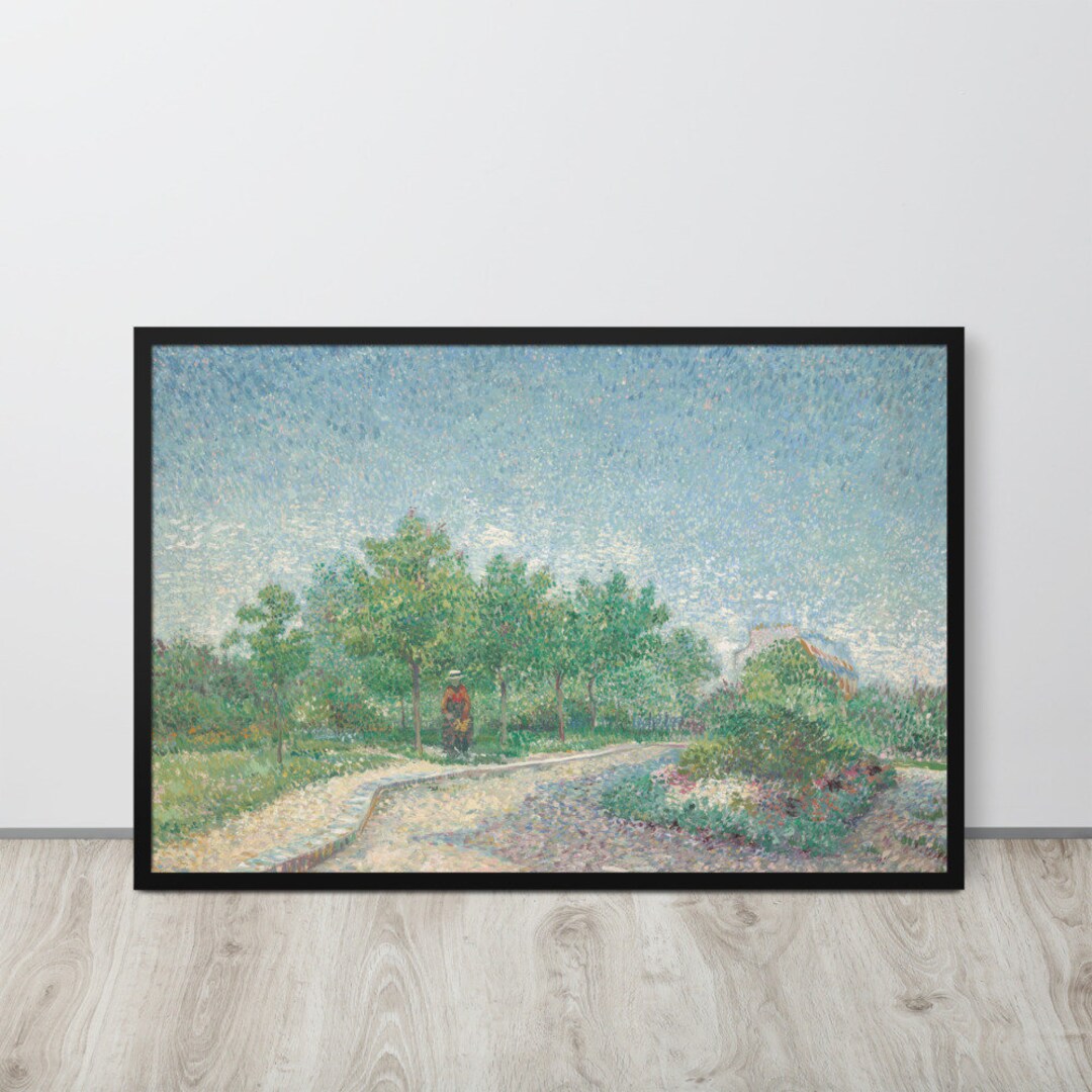 Vincent Van Gogh - Square Saint-pierre, Paris (1887) - Fine Art Print ...