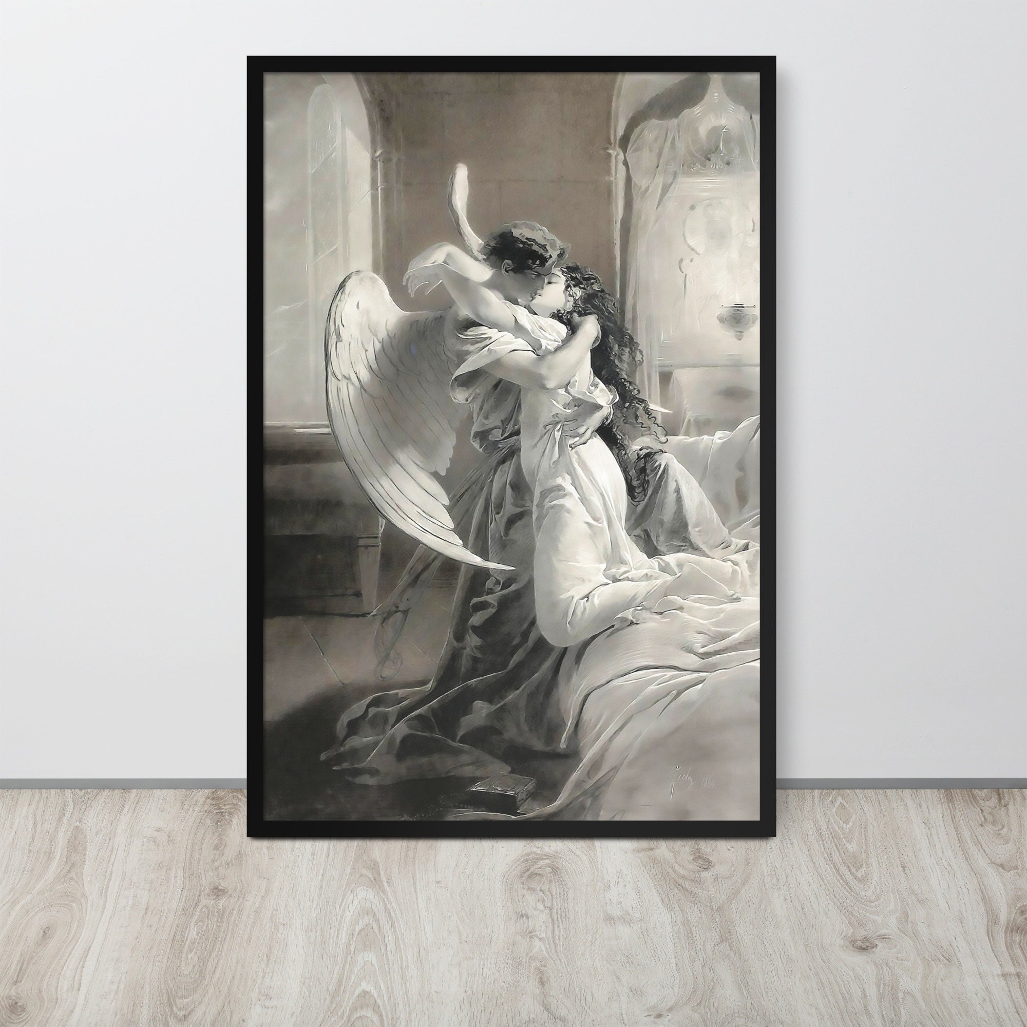 Mihály Zichy Romantic Encounter 1864 Fine Art Print - Etsy