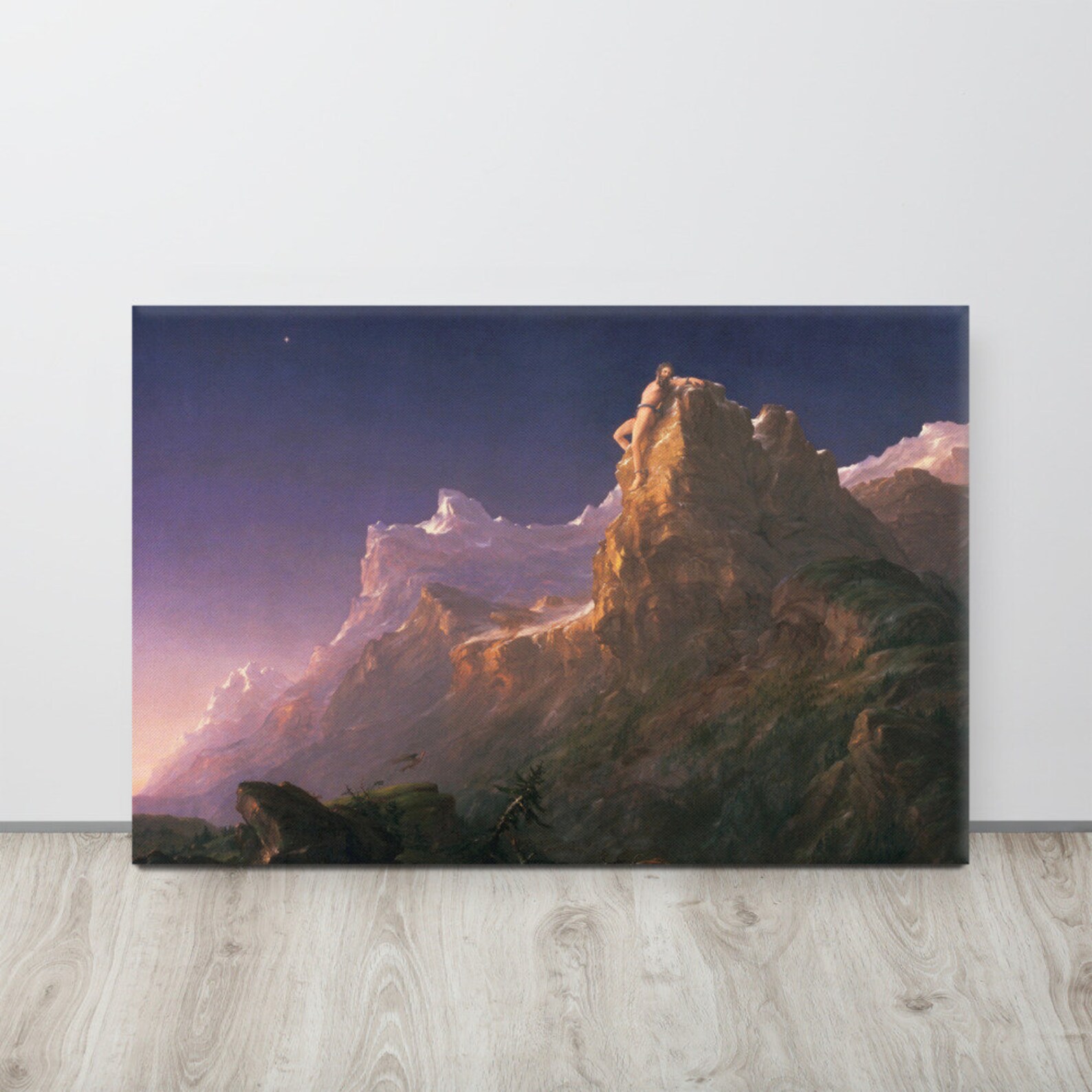Thomas Cole - Prometheus Bound (1847) - Fine Art Print - Etsy