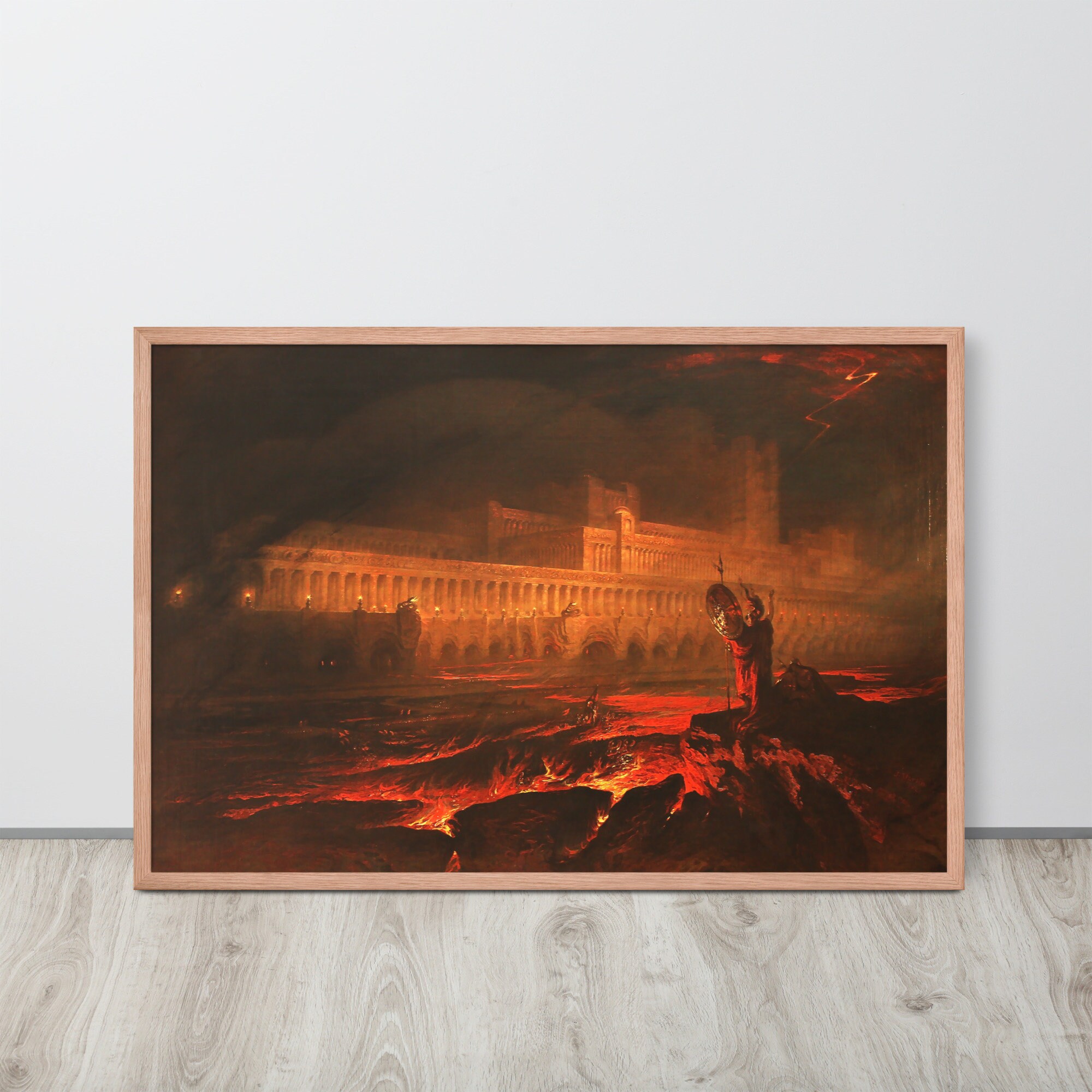 John Martin - Pandemonium (1841) - Fine Art Print - Etsy
