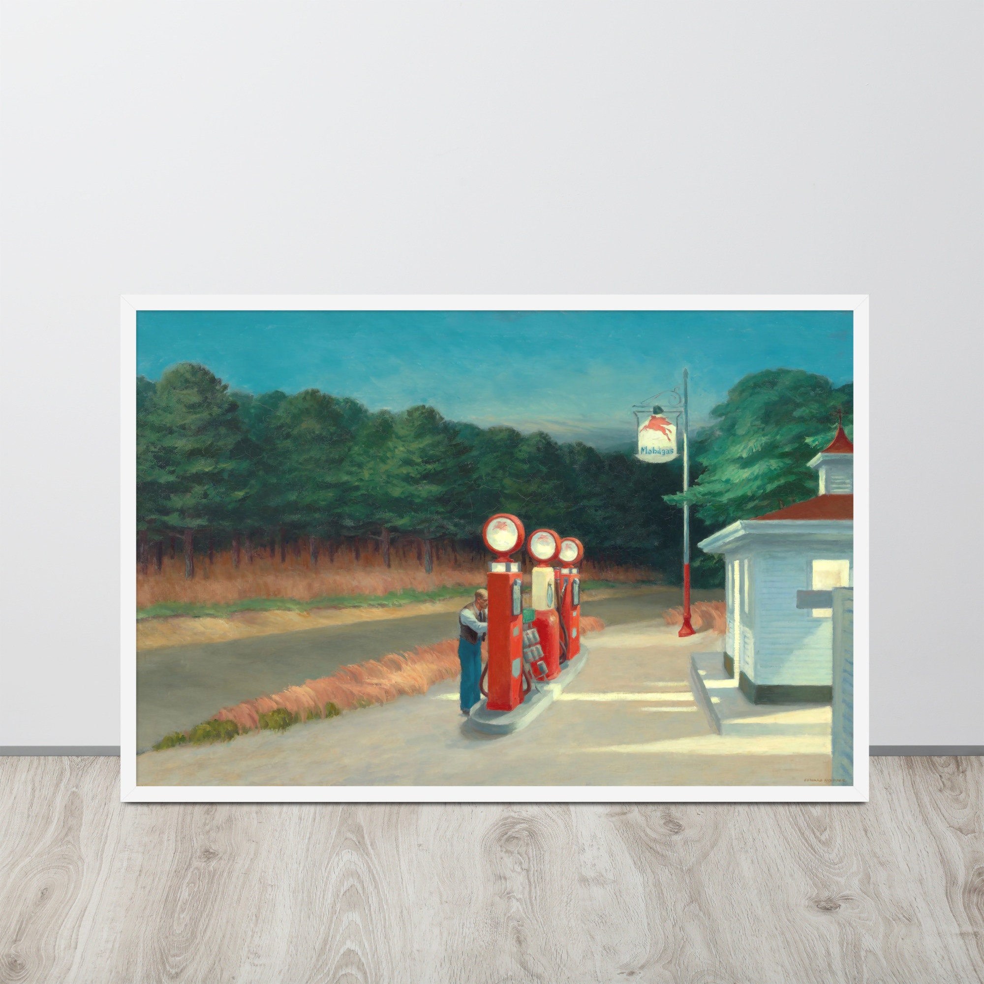 Edward Hopper - Gas (1940) - Fine Art Print - Etsy