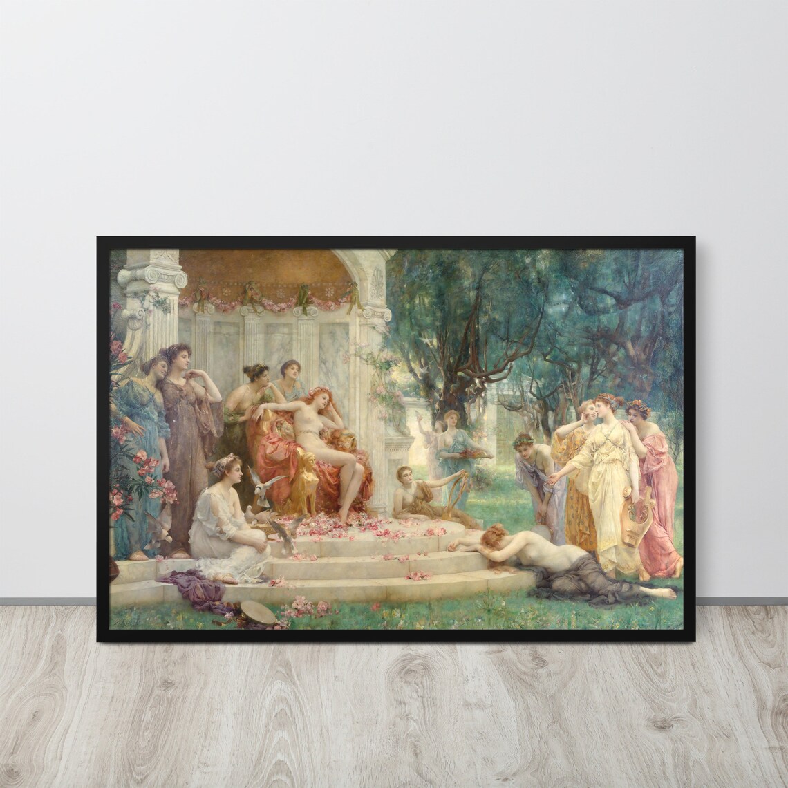 Henrietta Rae Psyche Before the Throne of Venus 1894 Fine Art Print - Etsy