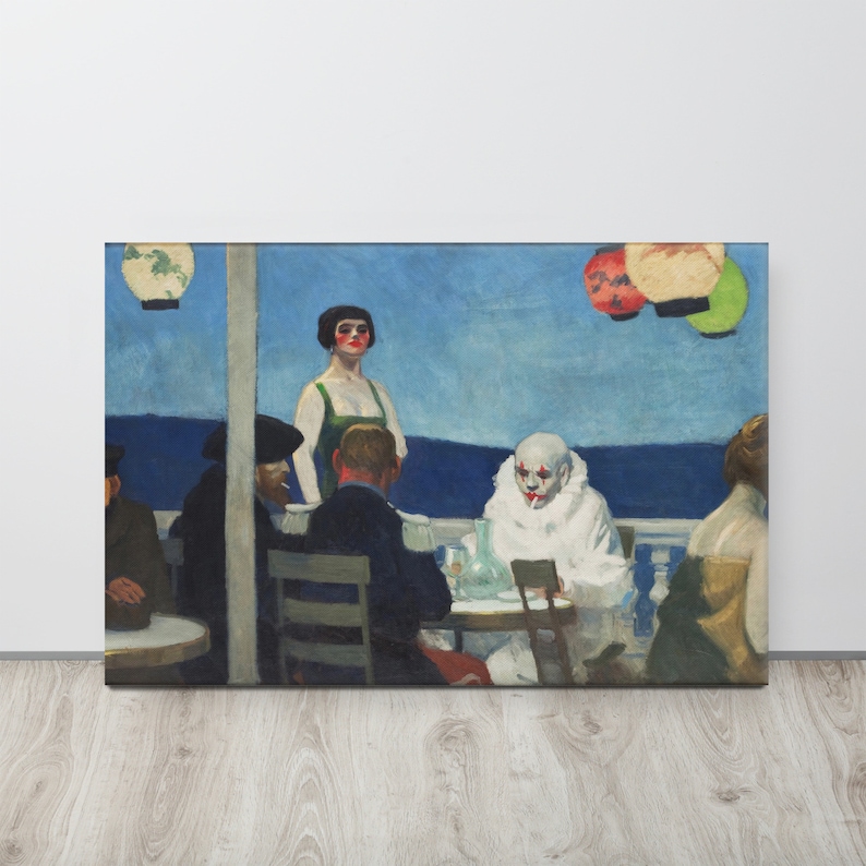 Edward Hopper - Soir Bleu - Fine Art Print - Etsy