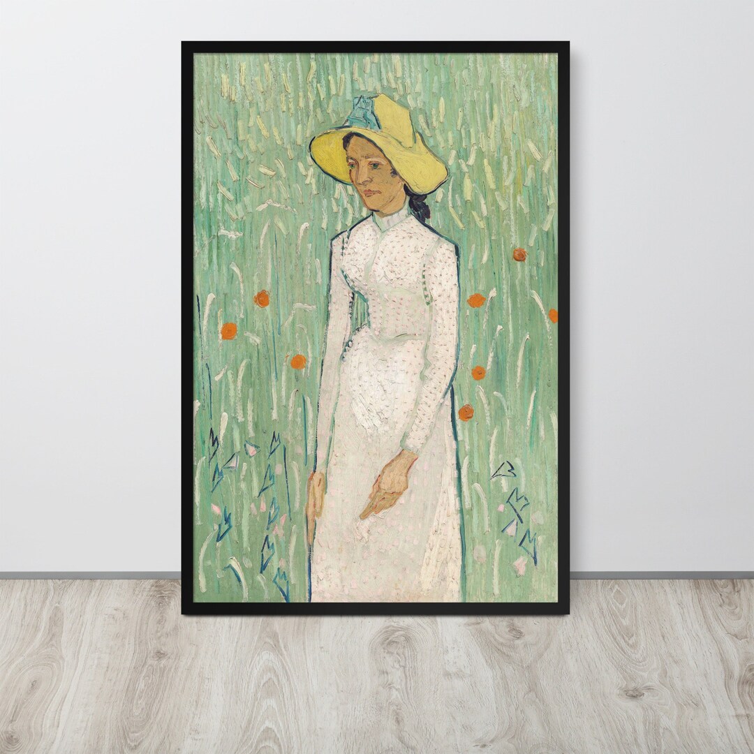 Vincent Van Gogh - Girl in White (1890) - Fine Art Print - Etsy