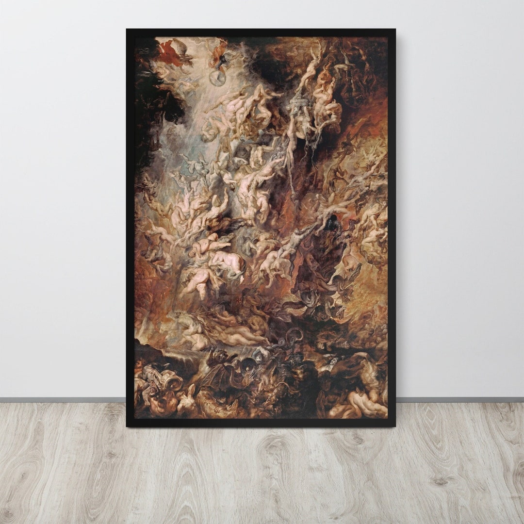 Peter Paul Rubens - the Fall of the Damned (1620) - Fine Art Print - Etsy