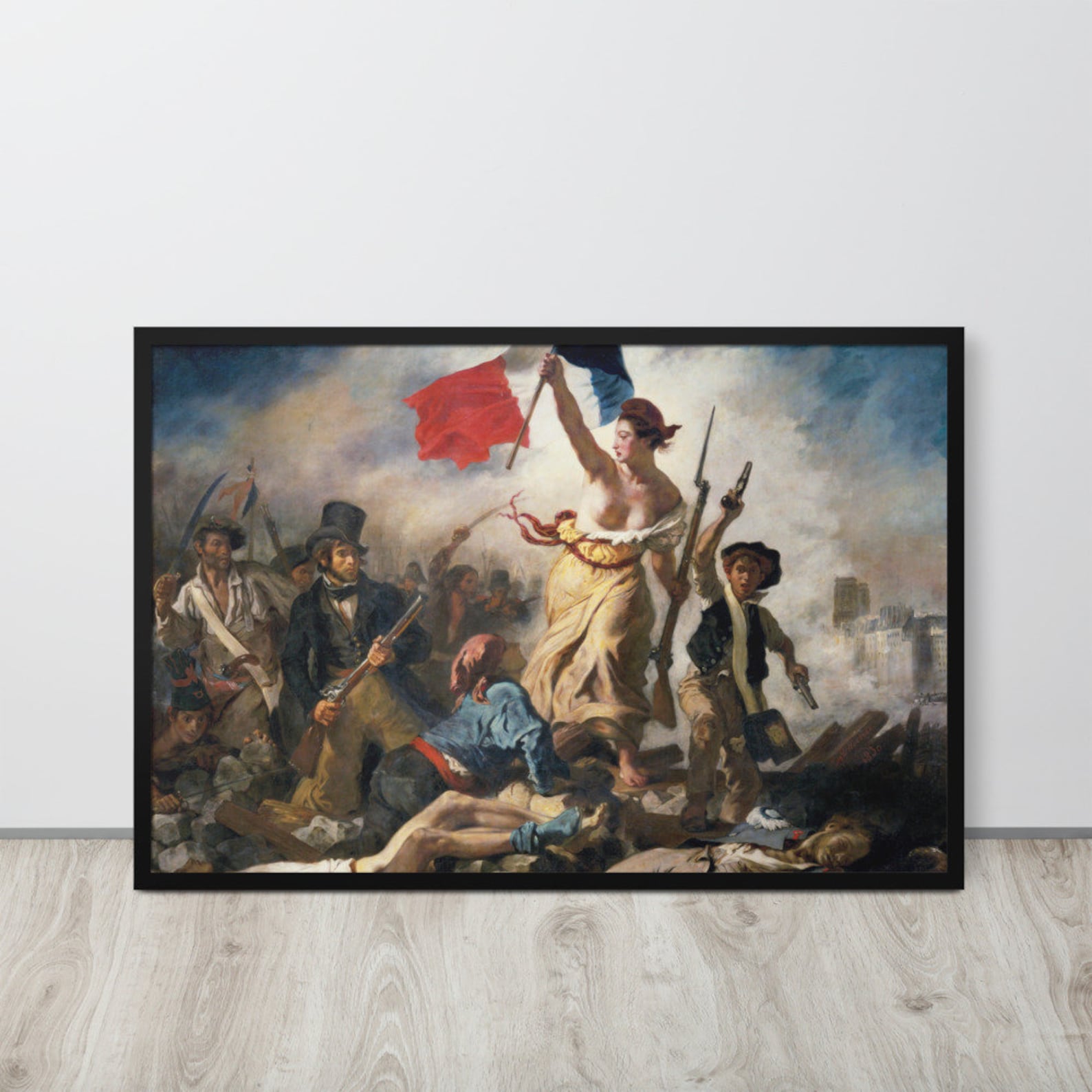 Eugène Delacroix Liberty Leading the People 1830 Wall | Etsy
