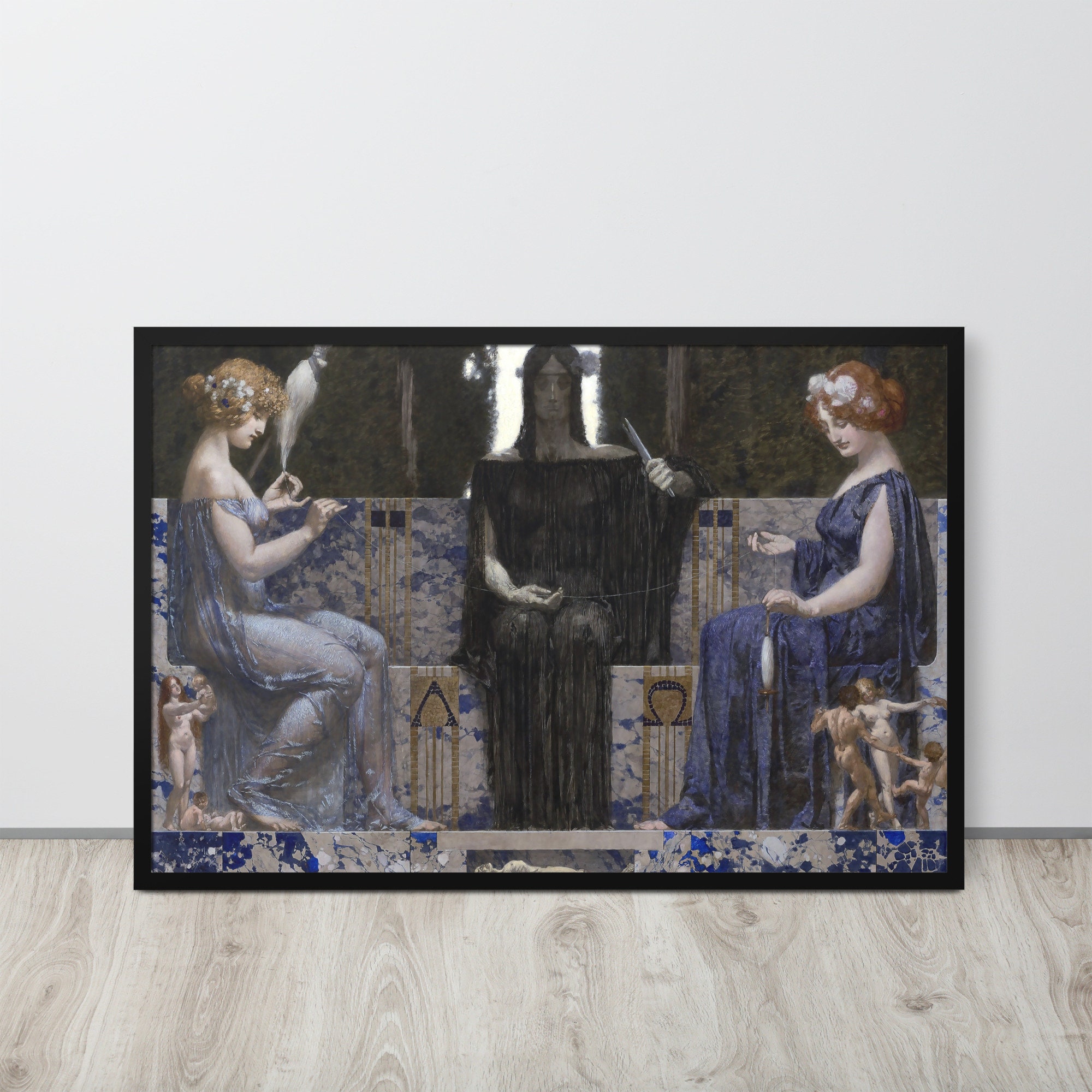 Alexander Rothaug - the Three Fates (1910) - Fine Art Print - Etsy