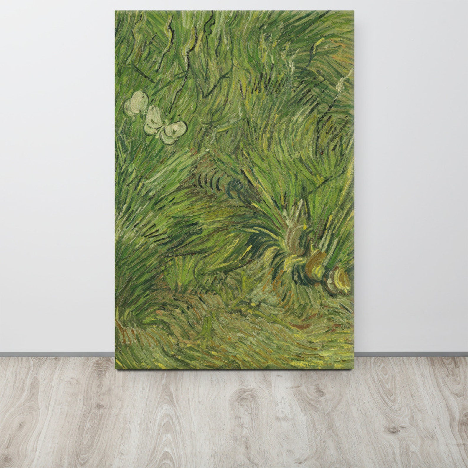 Vincent Van Gogh - Garden With Butterflies (1890) - Fine Art Print - Etsy