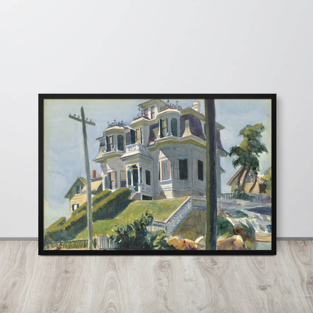 Edward Hopper - Haskell’s House (1924) - Fine Art Print - Etsy
