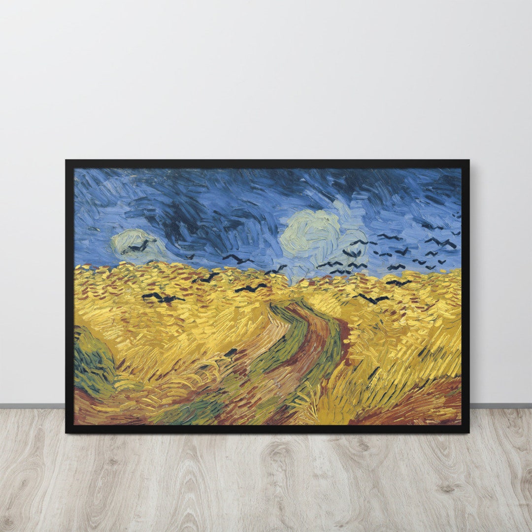 Vincent Van Gogh - Wheatfield With Crows (1890) - Fine Art Print - Etsy