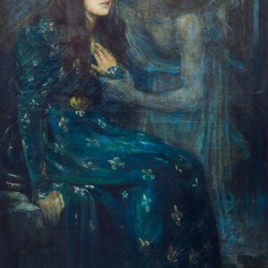 Gerald Edward Moira : the Silent Voice (1892) - Fine Art Print - Etsy