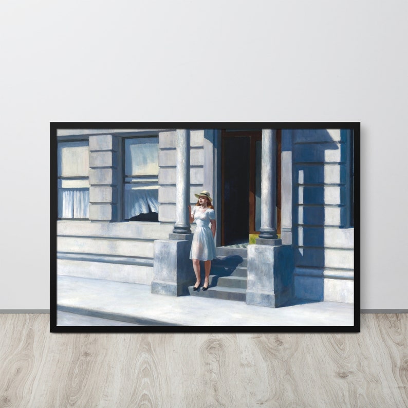 Edward Hopper Summertime Fine Art Print - Etsy