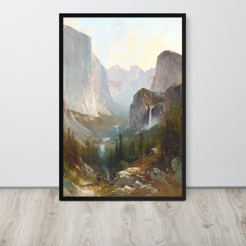 Thomas Hill - Yosemite Valley (1889) - Fine Art Print - Etsy