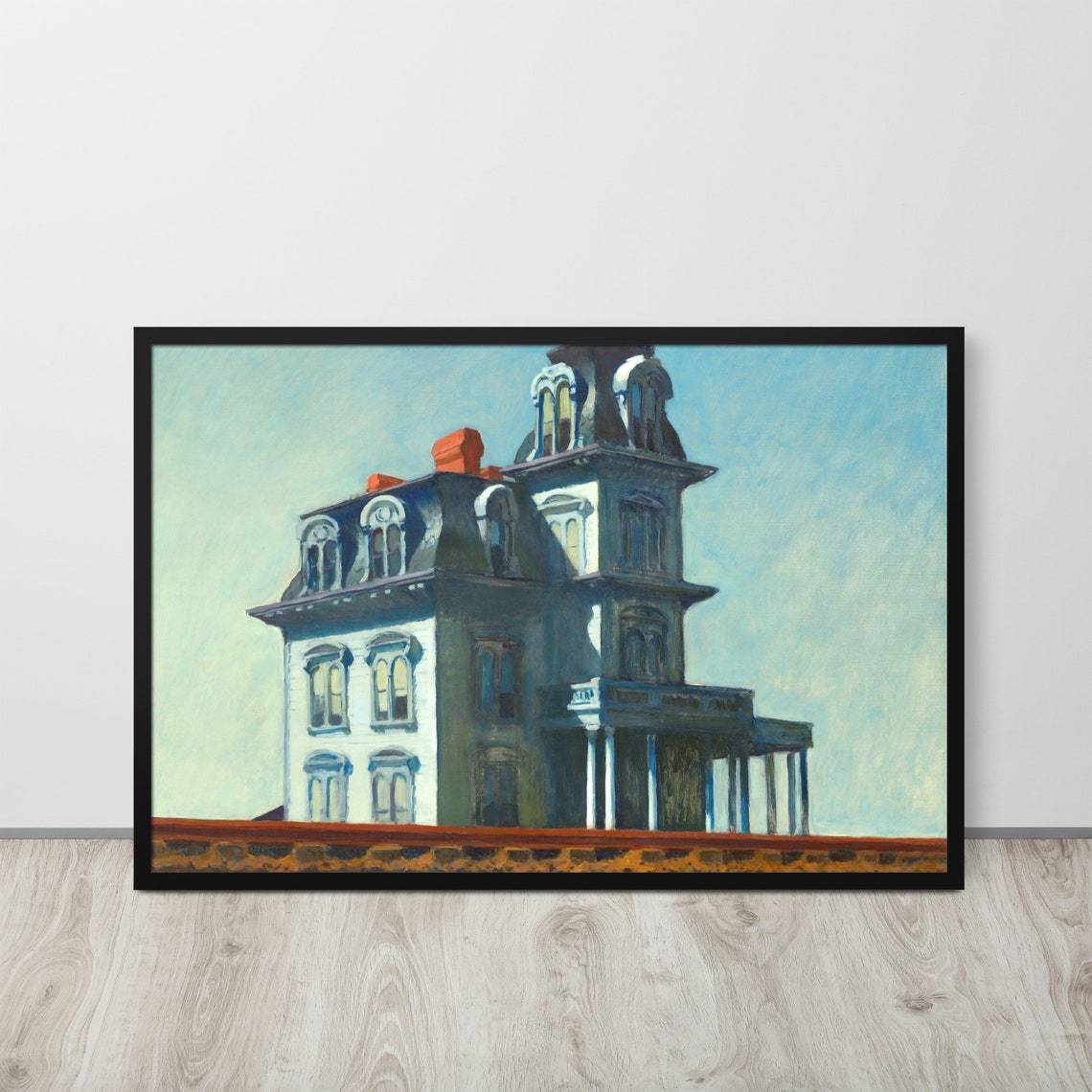Edward Hopper - House by the Railroad (1925) - Fine Art Print - Etsy