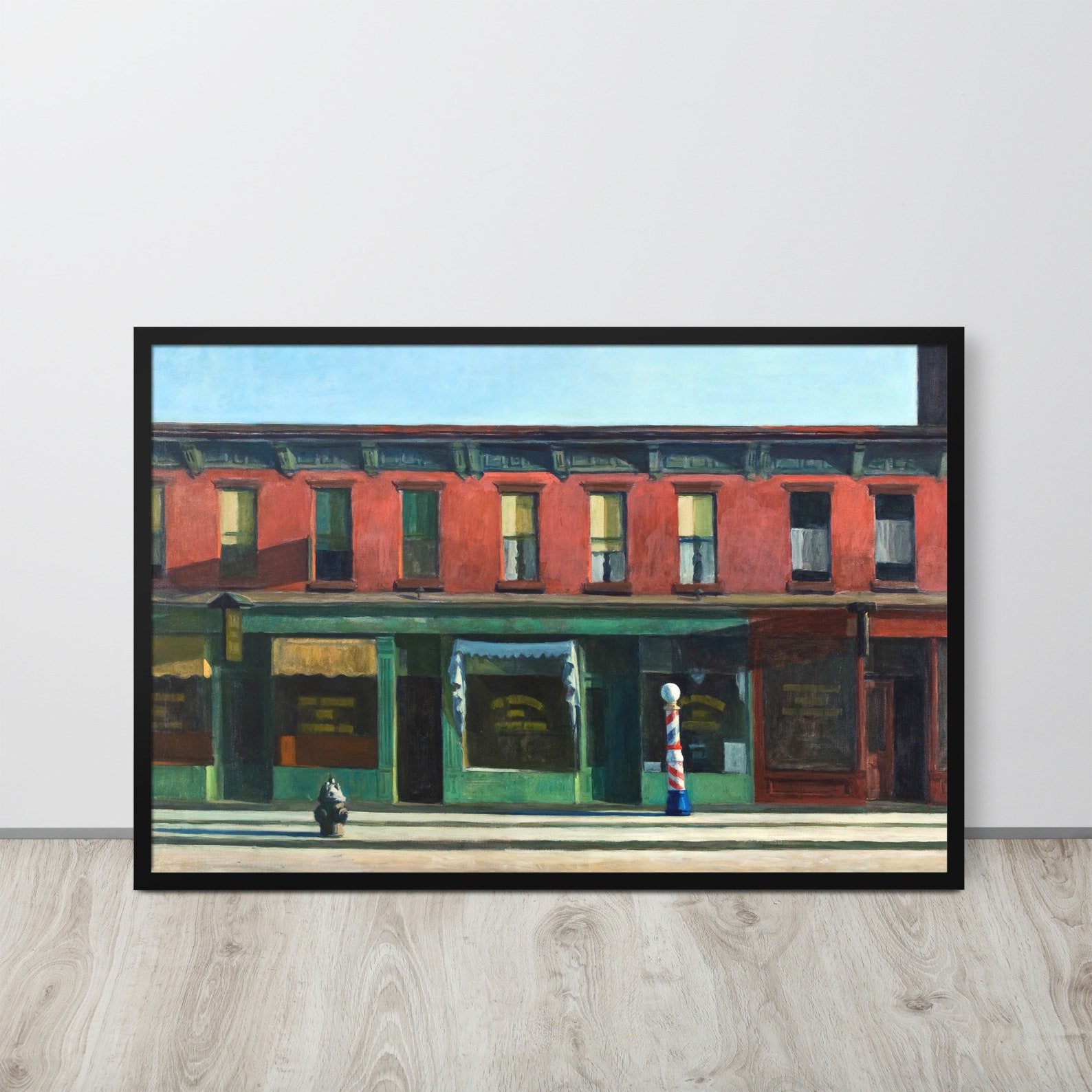 Edward Hopper - Early Sunday Morning (1930) - Fine Art Print - Etsy