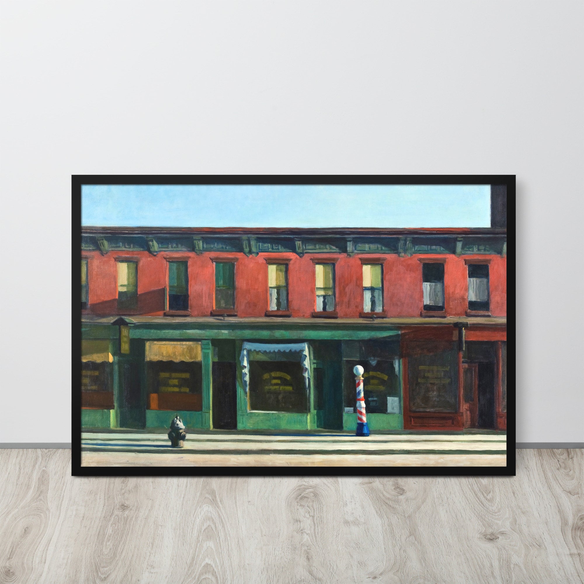 Edward Hopper - Early Sunday Morning (1930) - Fine Art Print - Etsy