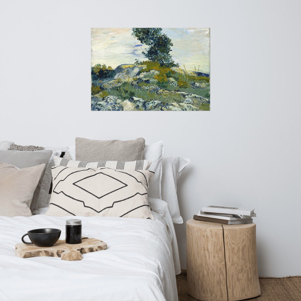 Vincent Van Gogh - the Rocks (1888) - Fine Art Print - Etsy