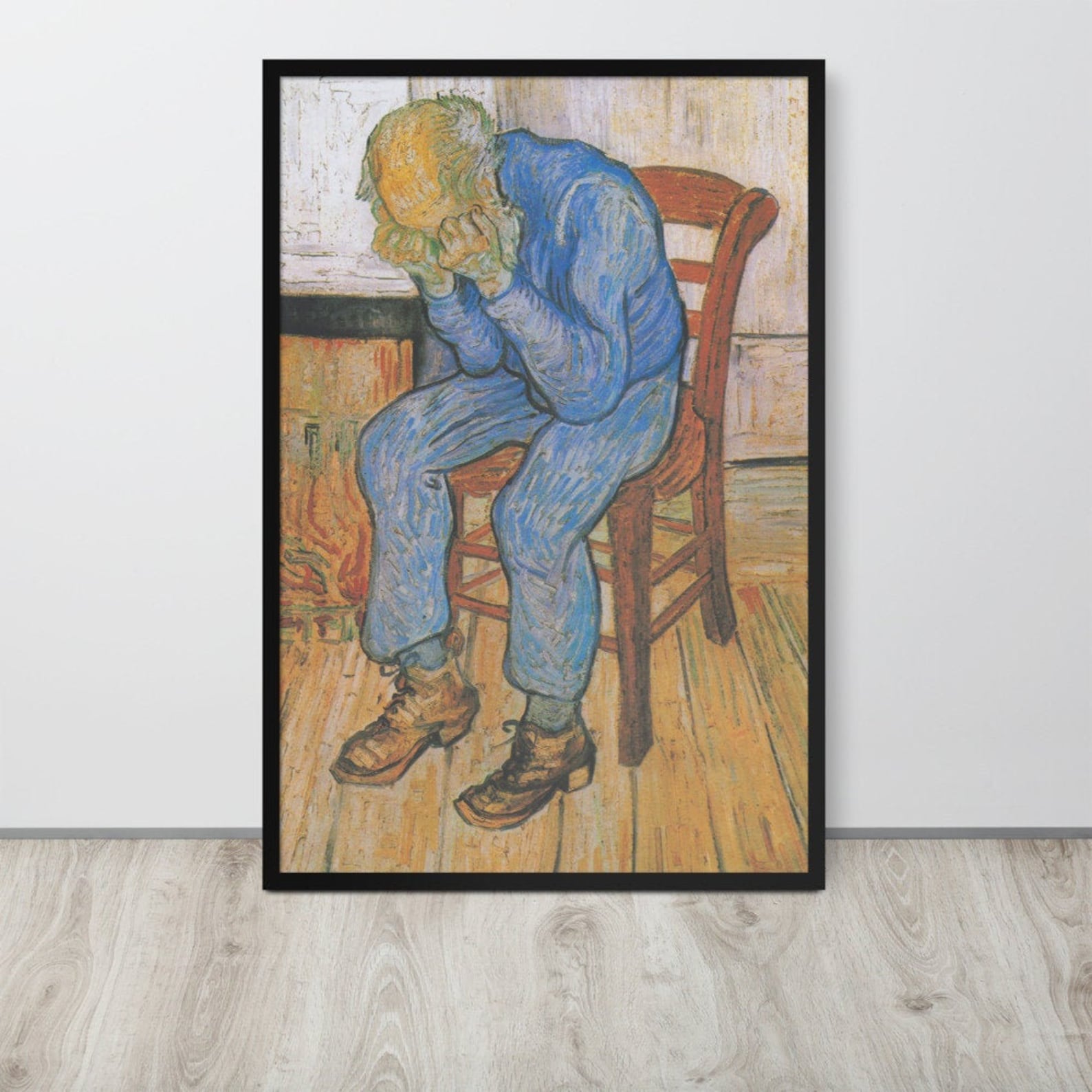 Vincent van Gogh Sorrowing Old Man At Eternity's Gate | Etsy
