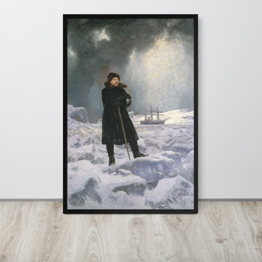 Georg Von Rosen - the Explorer A.E. Nordenskiöld (1886) - Fine Art ...
