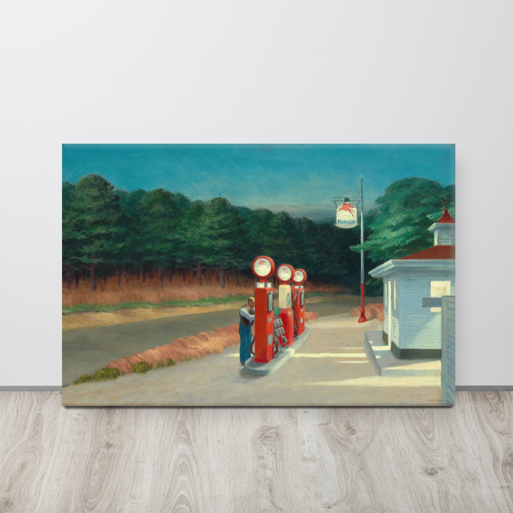 Edward Hopper - Gas (1940) - Fine Art Print - Etsy
