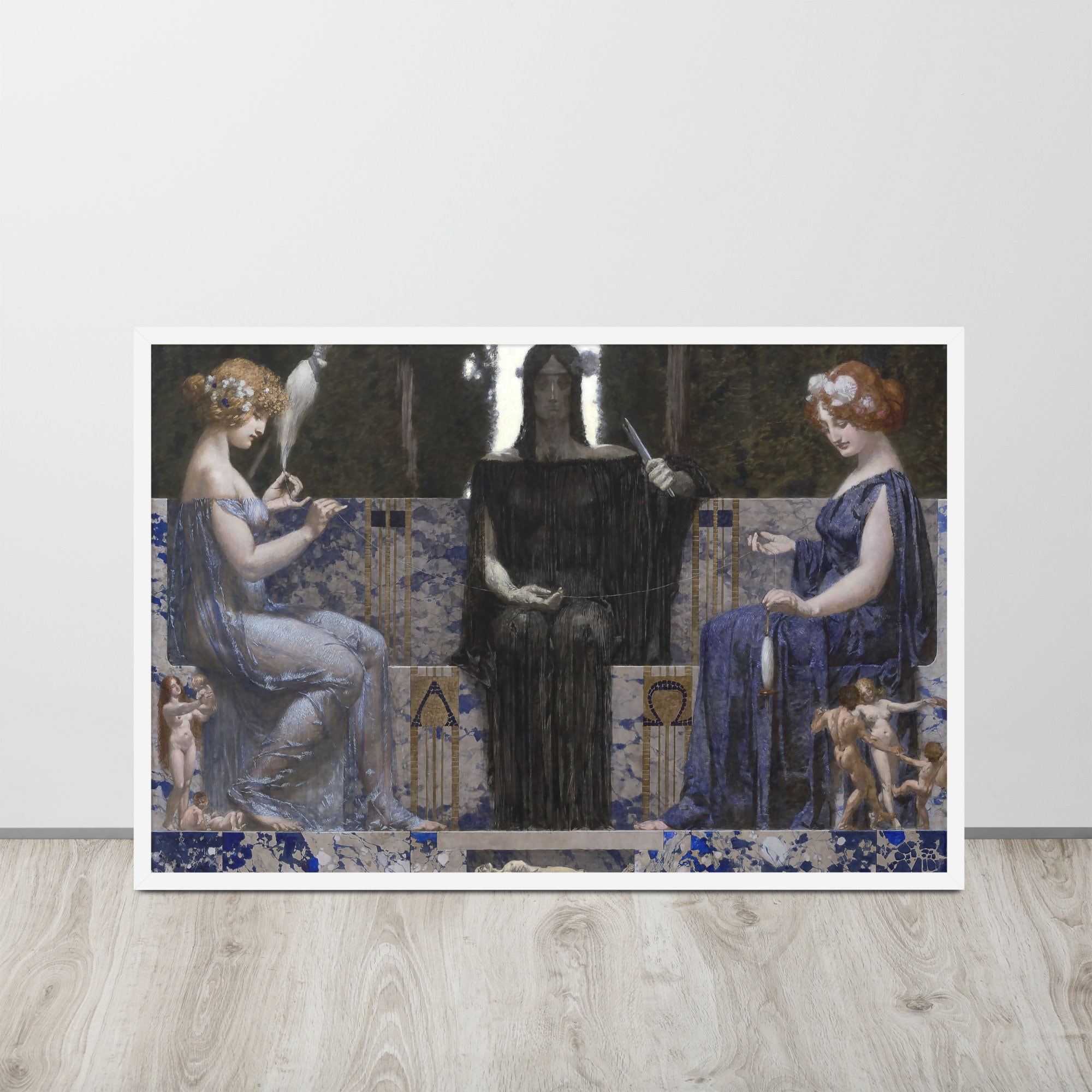 Alexander Rothaug - the Three Fates (1910) - Fine Art Print - Etsy