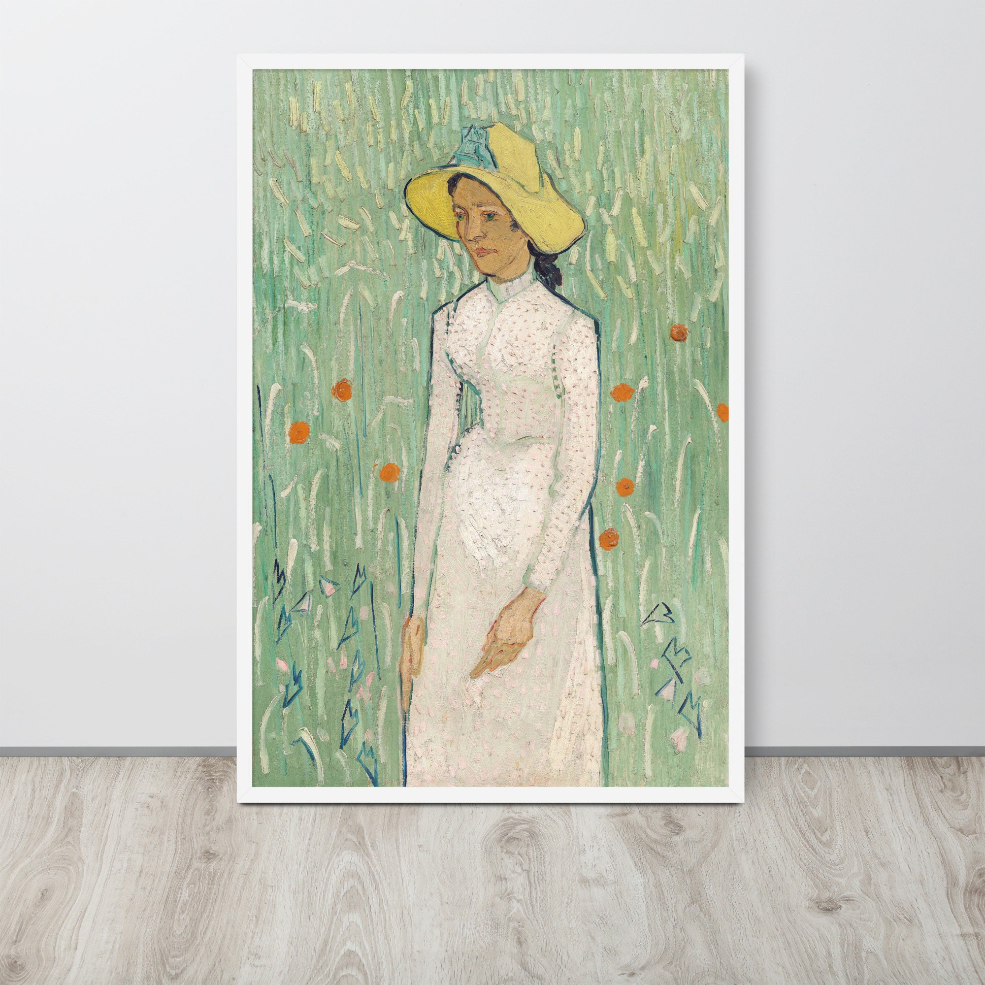 Vincent Van Gogh - Girl in White (1890) - Fine Art Print - Etsy
