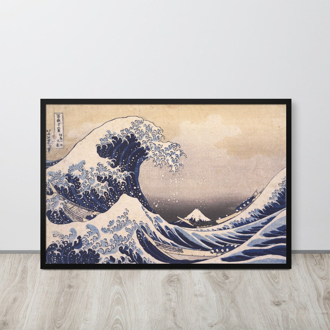 Hokusai - the Great Wave off Kanagawa (1820–1830) - Fine Art Print - Etsy