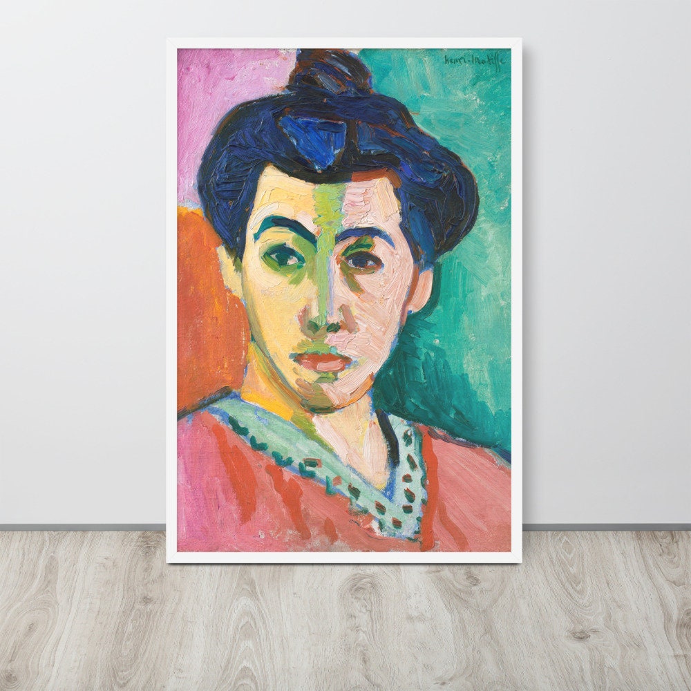 Henri Matisse - Retrato de Madame Matisse: La Línea Verde (1905 ...