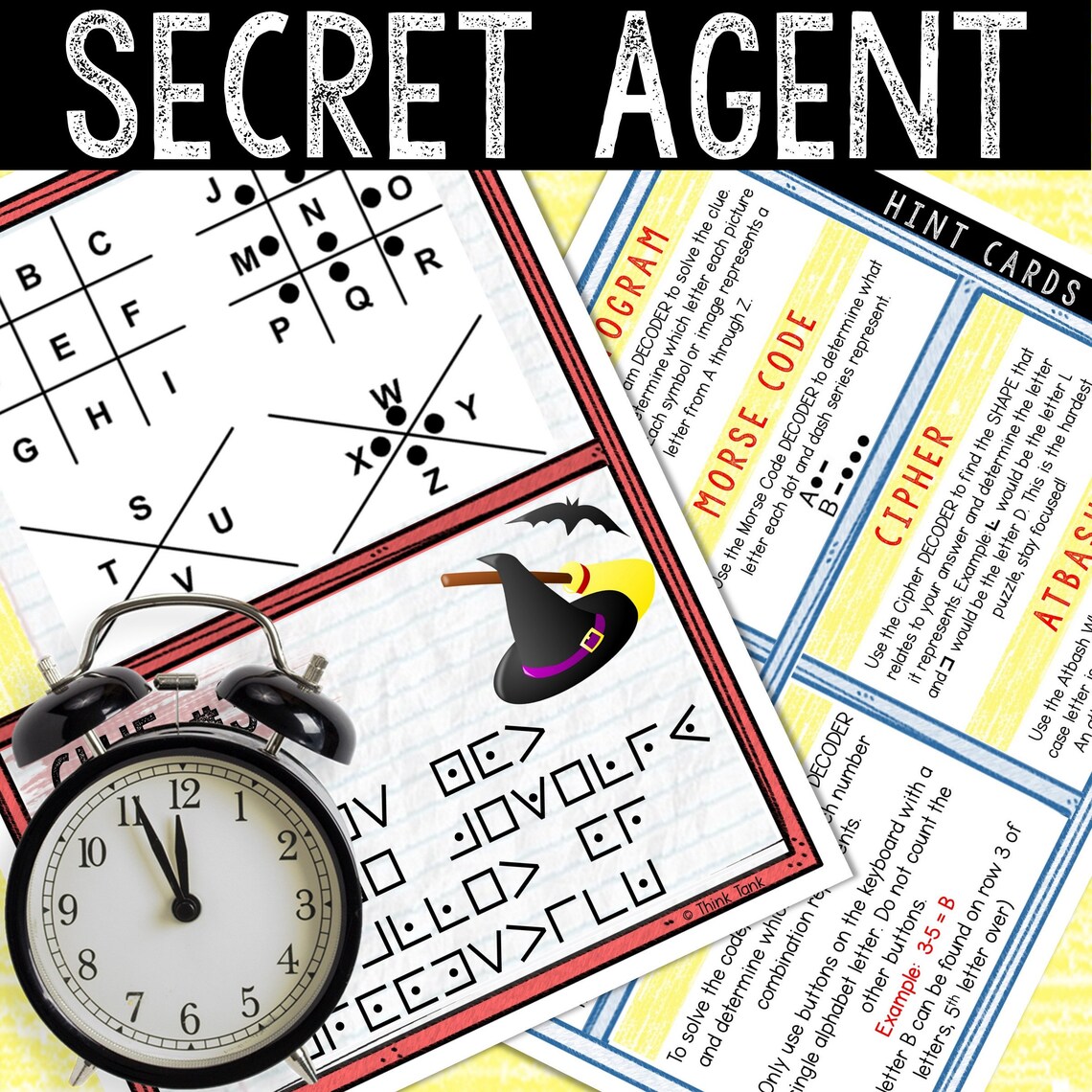 Halloween Murder Mystery Game for Kids Spy Party Secret - Etsy