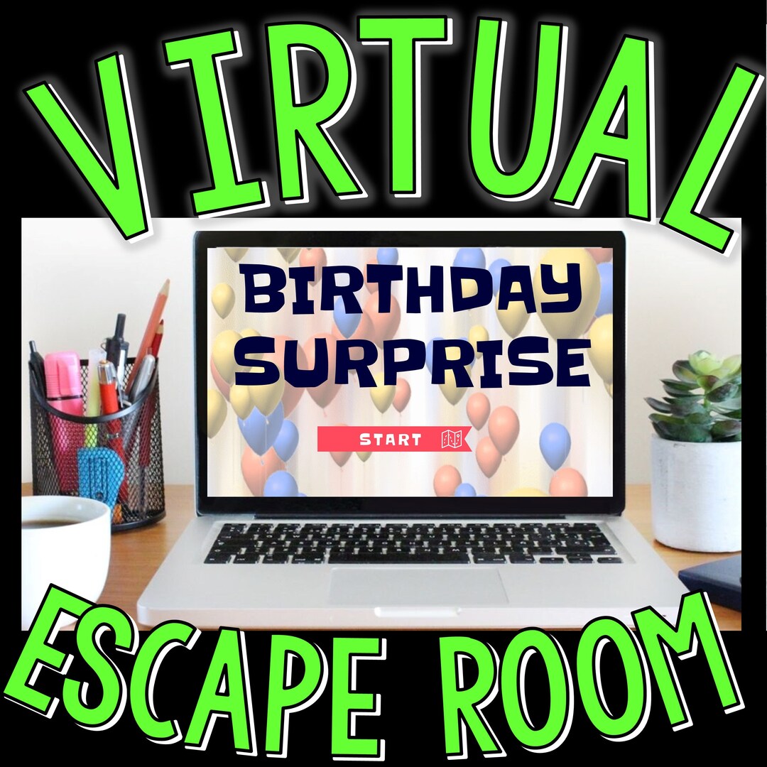 Virtual Escape Room for Kids, Birthday Surprise, Digital Escape Room ...