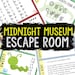 Escape Room for Kids - DIY Printable Game – Midnight Museum Escape Room ...