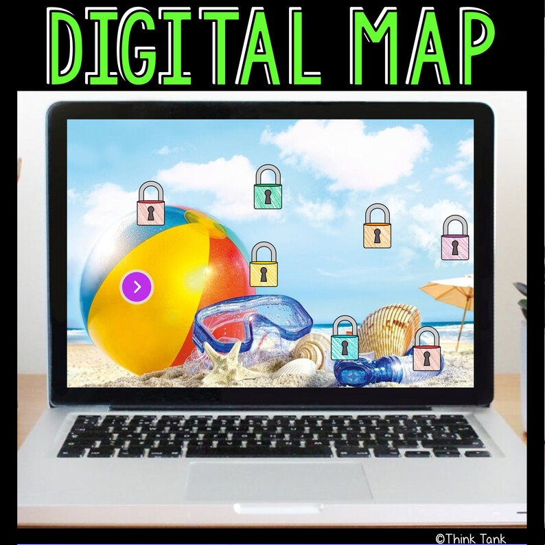 Virtual Escape Room for Kids Summer Break Digital Escape - Etsy