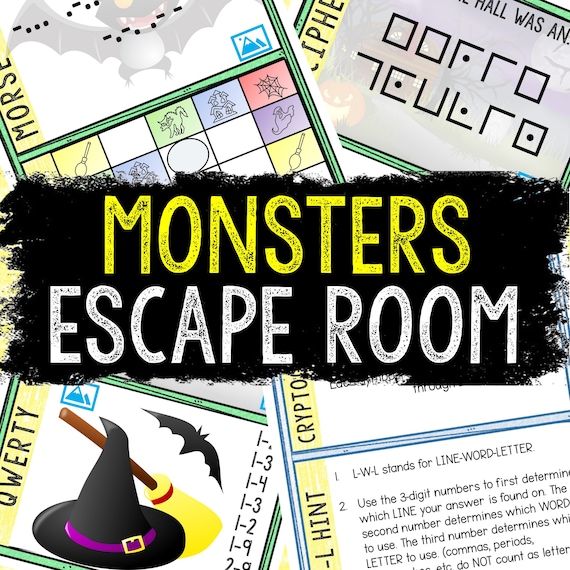 Escape room games for kids store