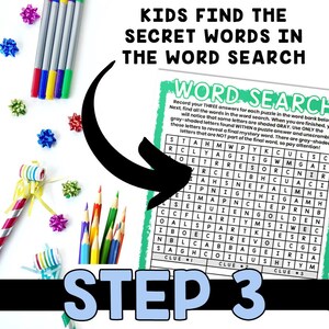 St. Patrick's Day Escape Room Word Search, Printable Party Game for ...