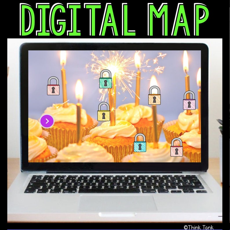 Virtual Escape Room for Kids, Birthday Blast, Digital Escape Room Game ...