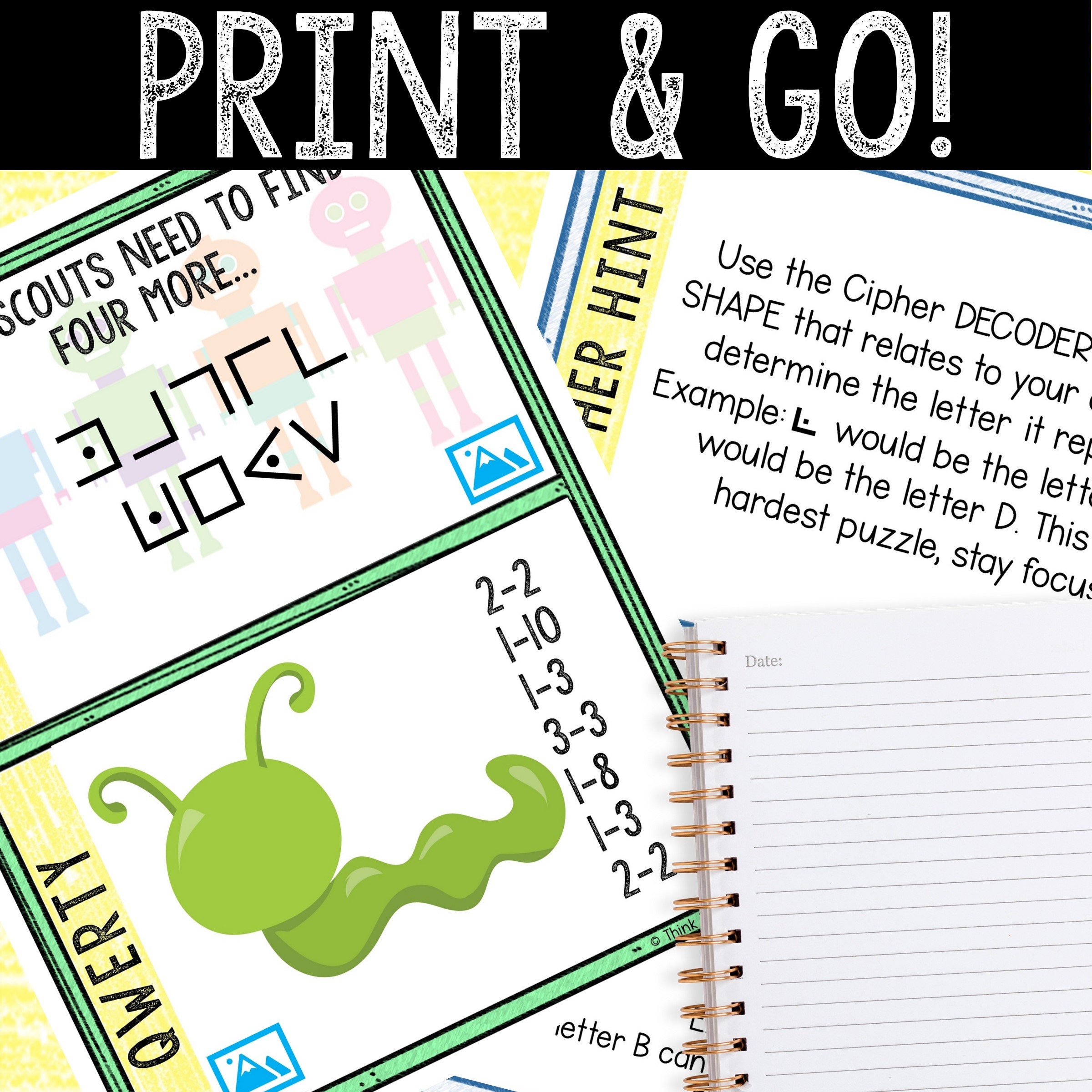 Escape Room for Kids DIY Printable Game Midnight Museum - Etsy