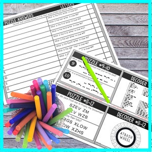 Winter Riddles Game - Scavenger Hunt for Kids - Escape Room Puzzle ...