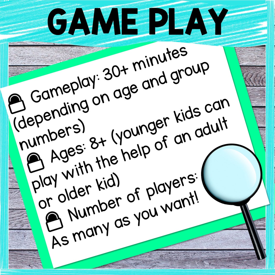 Winter Break Escape Room Code for Kids Printable Party Game - Etsy