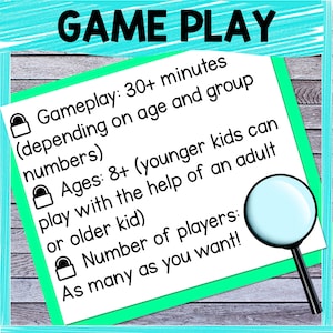 Winter Break Escape Room Code for Kids - Printable Party Game ...