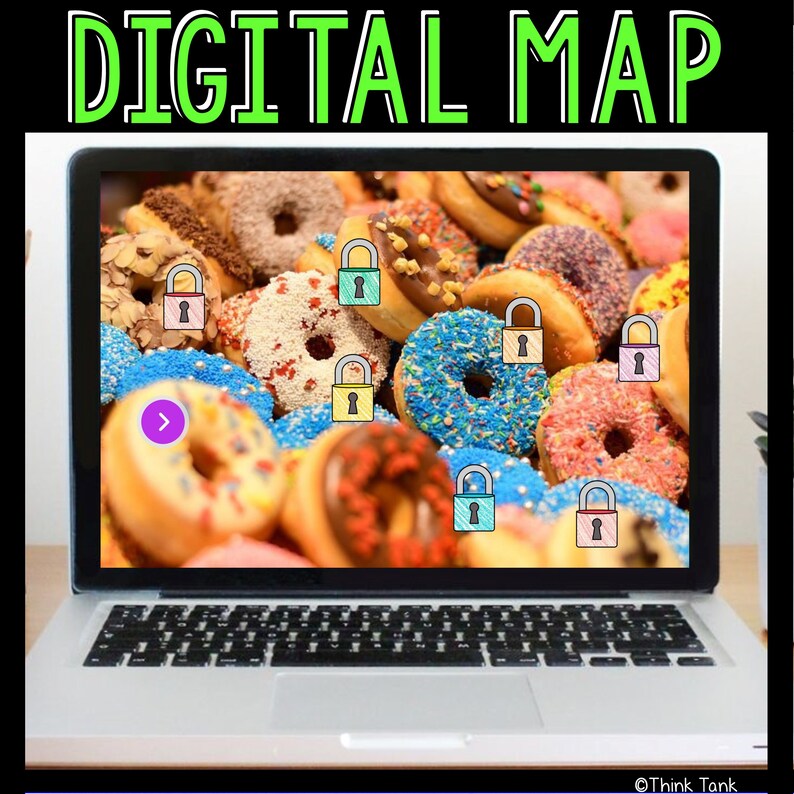 Virtual Escape Room for Kids, Divine Donuts, Digital Escape Room Game ...