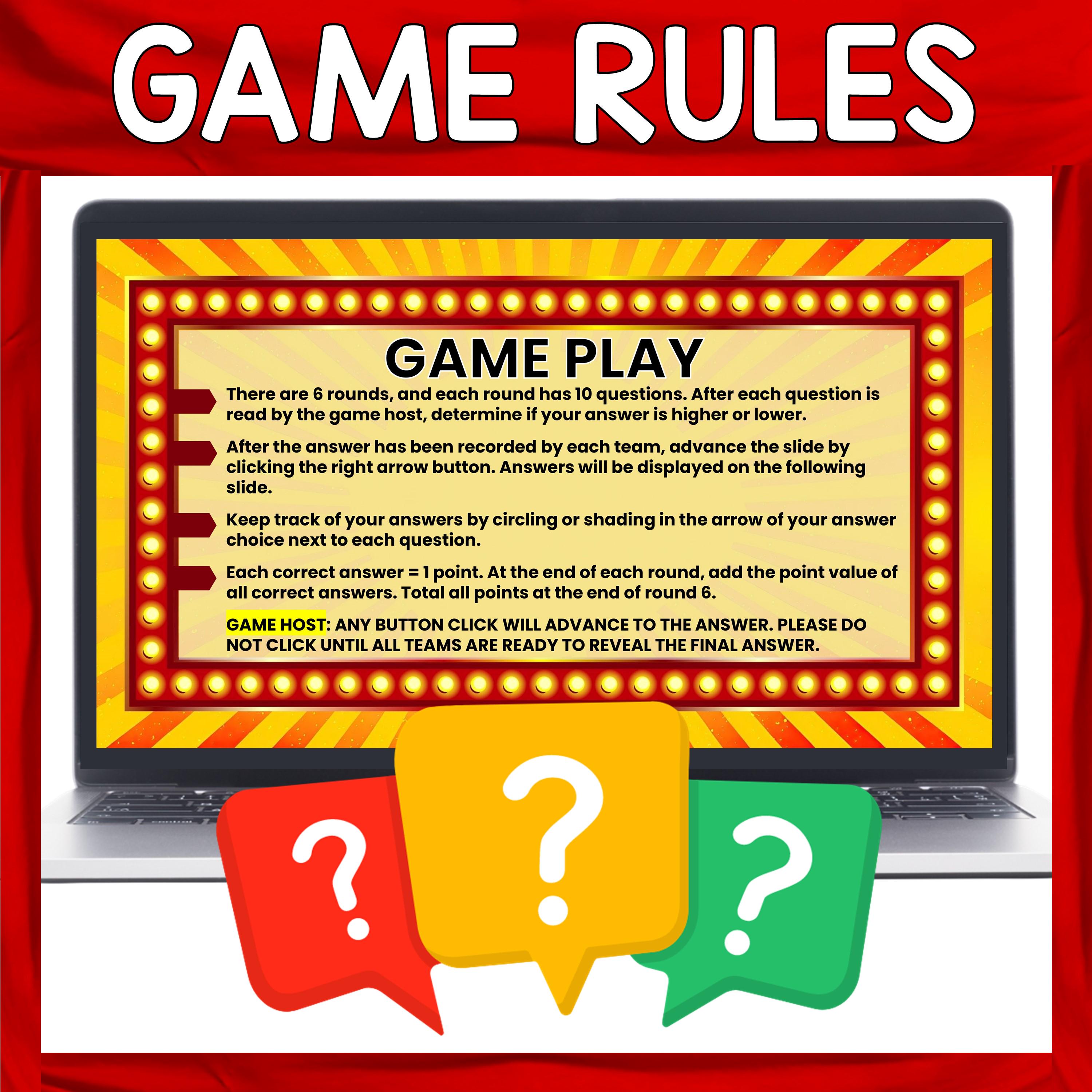 Virtual Trivia Game, World Landmarks, Digital Quiz Game, Powerpoint ...
